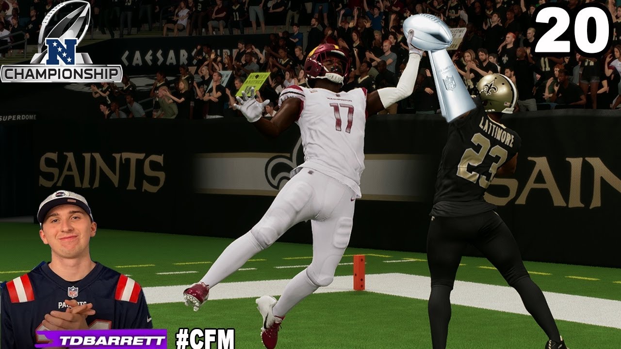 A CHANCE AT ANOTHER TDBARRETT CFM SUPERBOWL!!!! Commanders Franchise ...