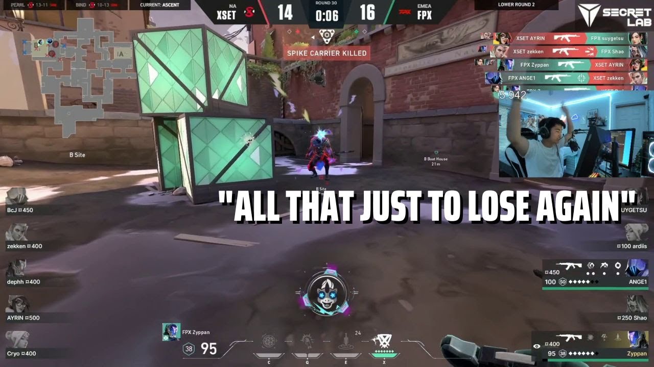 FPX SENDS XSET HOME A SECOND TIME 😂 | Valorant Champions Istanbul 2022 ...