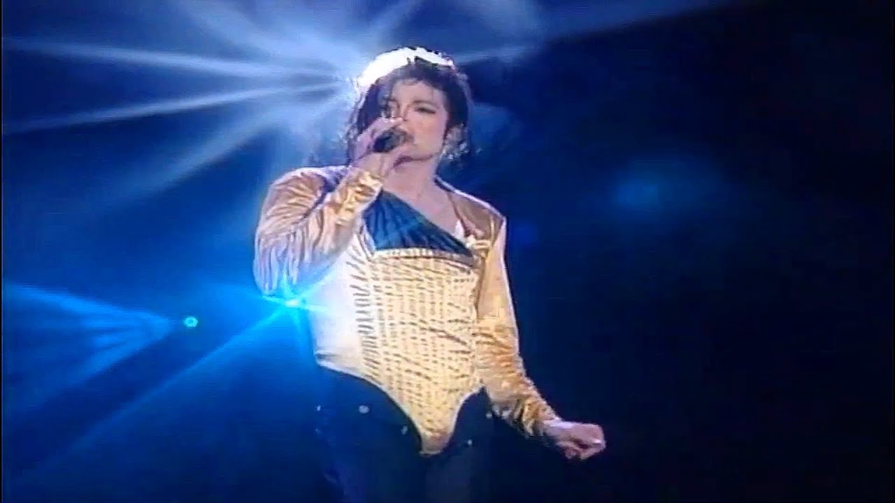 Michael Jackson ` Stadionul Național, Bucharest, Romania. October 1 ...
