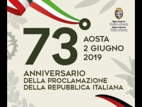 Anniversario della Repubblica Italiana Domenica 2 giugno 2019 - ore 11 ...
