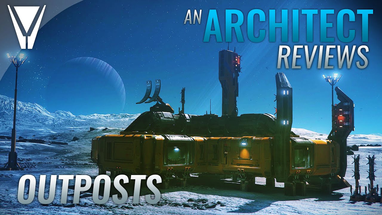 An Architect Reviews Outposts - Star Citizen - YouTube