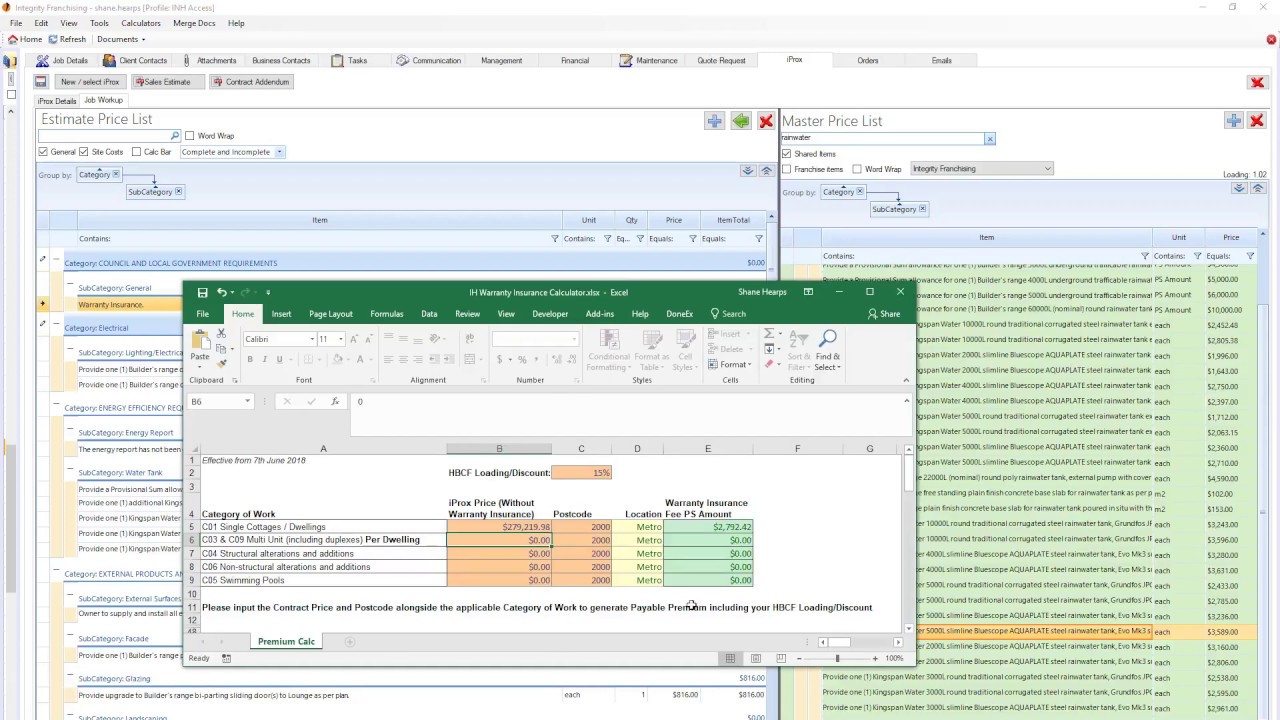 Warranty Insurance HBCF Calculator NSW ONLY - #igyrotraining - YouTube