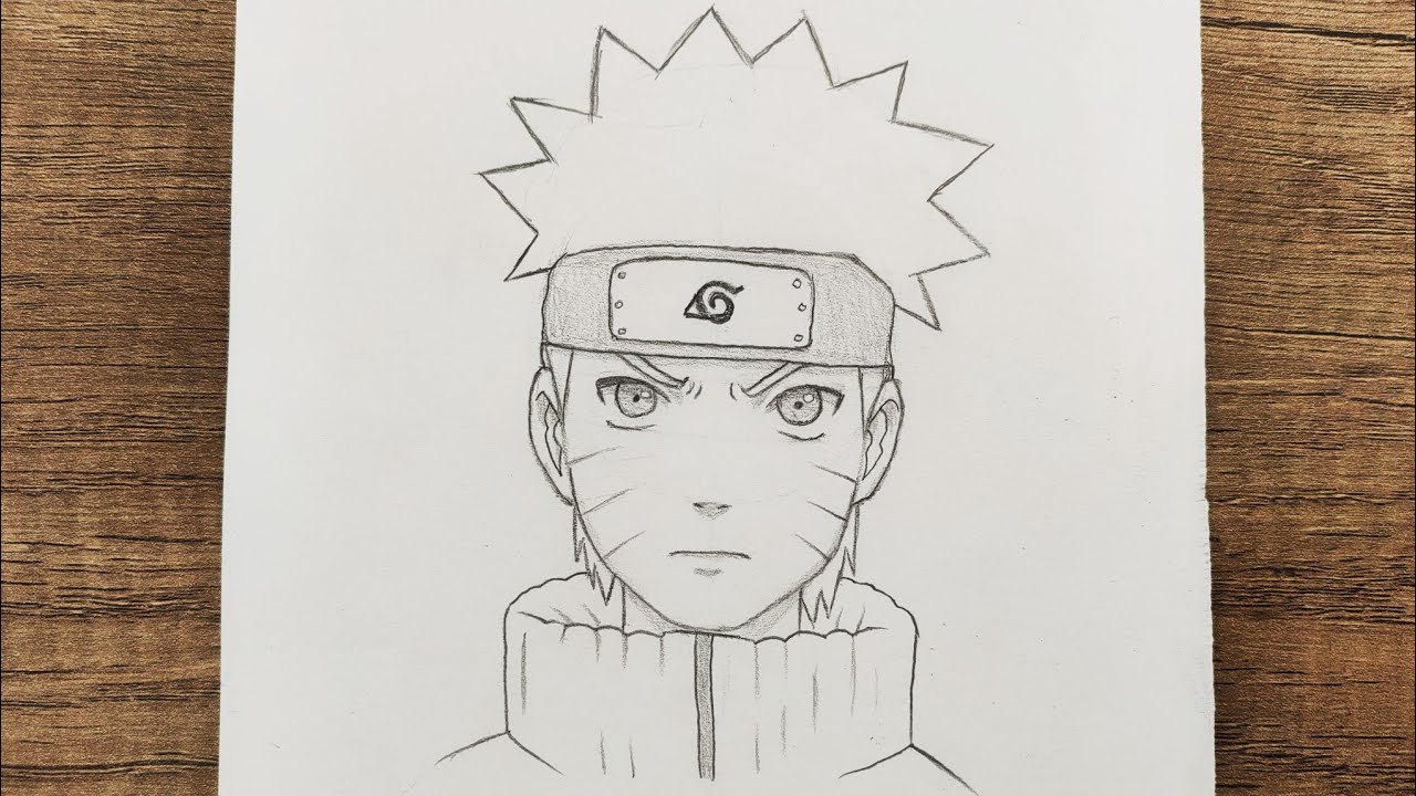 How to draw naruto uzumaki step by step easy | naruto drawing for ...
