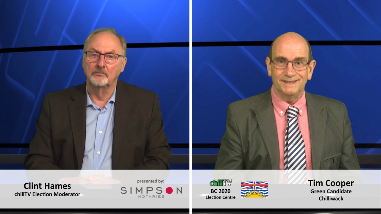 BC 2020 Election Interview Series: "Tim Cooper, BC Green Candidate ...