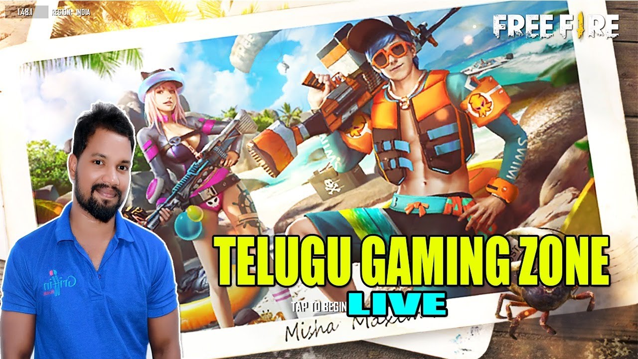 FREE FIRE LIVE IN TELUGU | FREE FIRE LIVE IN TELUGU | TELUGU GAMING ...