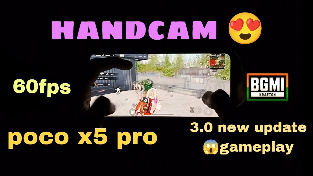 handcam gameplay 😍 bgmi new update 3.0 handcam gameplay | 60fps unlock ...