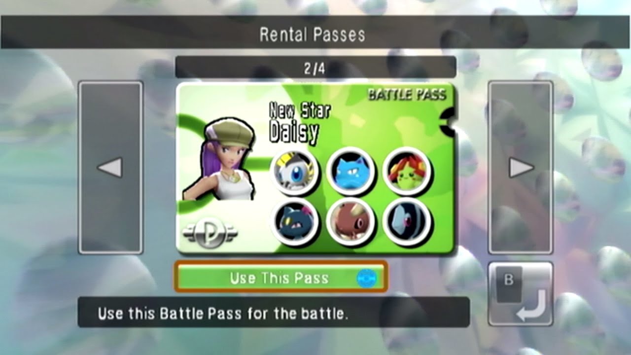 Pokemon Battle Revolution Green Rental Pass - YouTube