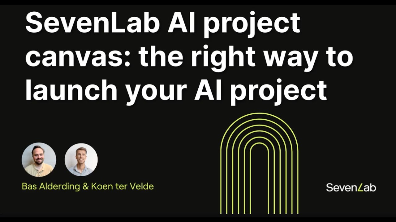 SevenLab AI Project Canvas: the right way to launch your AI project - YouTube