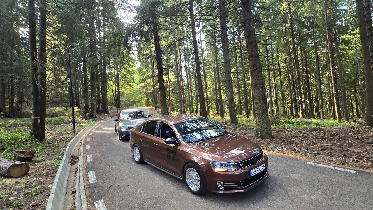 [4K] 2× Modified Vw Jetta on a Dream Road - YouTube