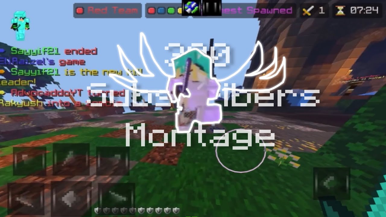 Dancin | 300 Subscribers Montage | The Hive Skywars - YouTube