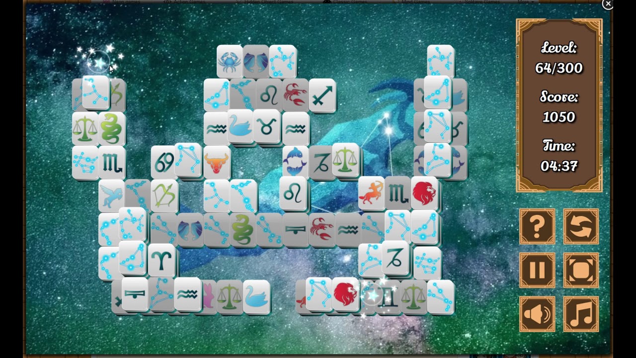 Zodiac Mahjong Level 64/300 - YouTube