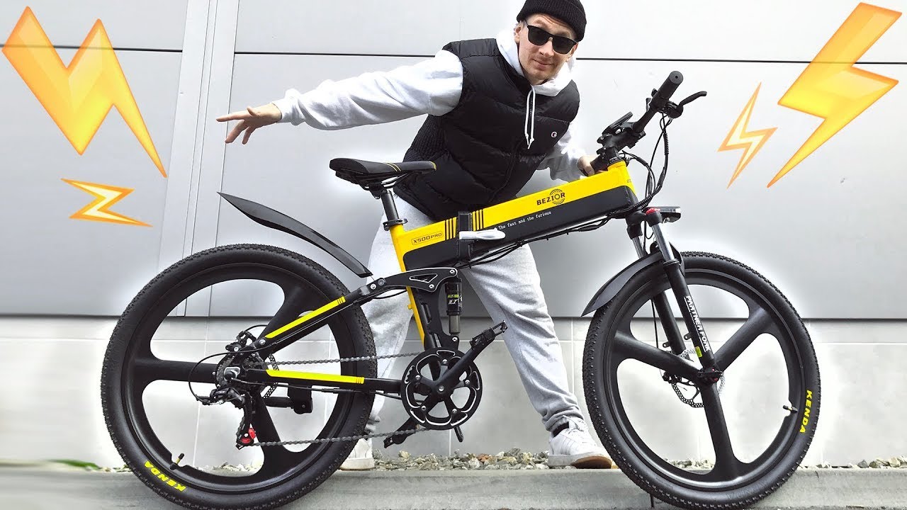 Meet my electric folder Bezior X500 Pro. - YouTube