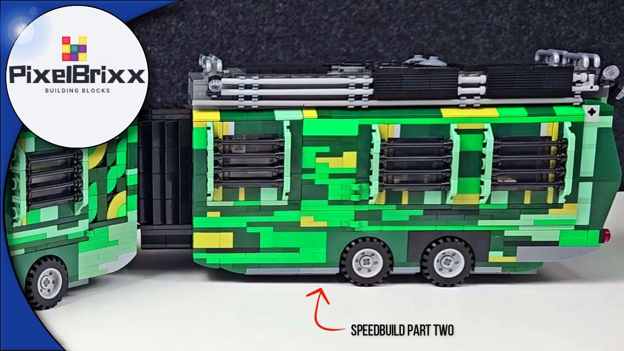 🌴🦖🦕MOC : Jurassic Park Fleetwood RV Mobile LAB V2.0 - Speed Build ...