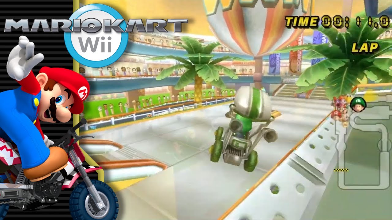 Coconut Mall - Mario Kart Wii - YouTube