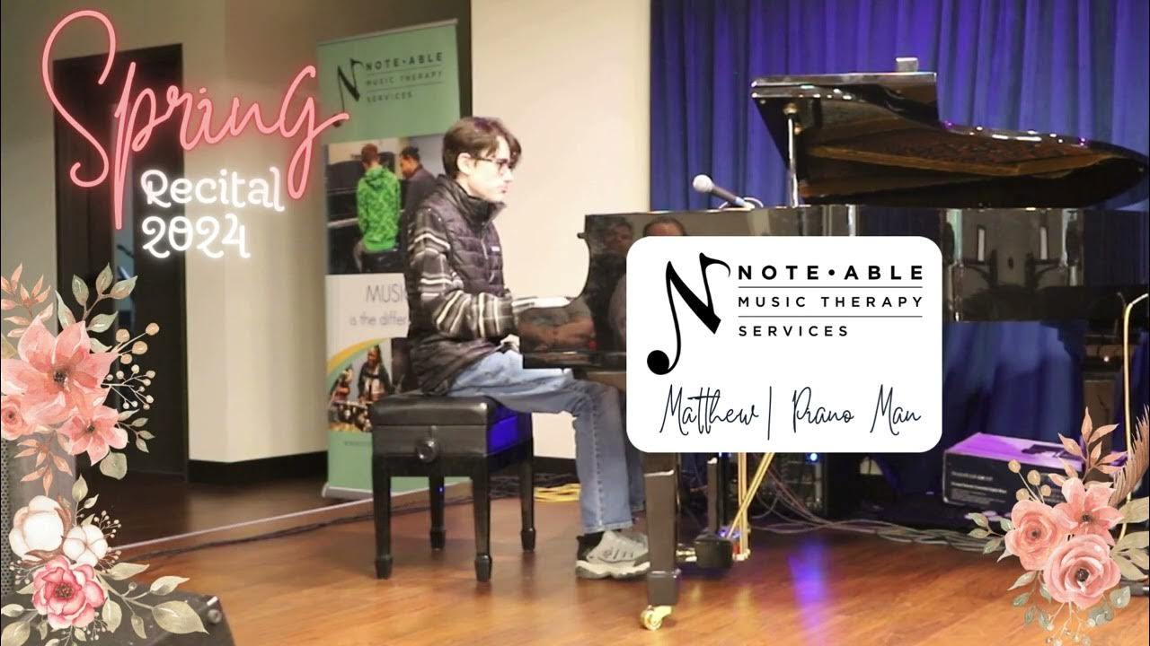 Matthew - Piano Man - Spring Recital 2024 - YouTube
