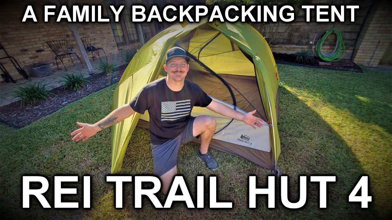 REI Trail Hut 4 - Detailed Setup & Overview - YouTube