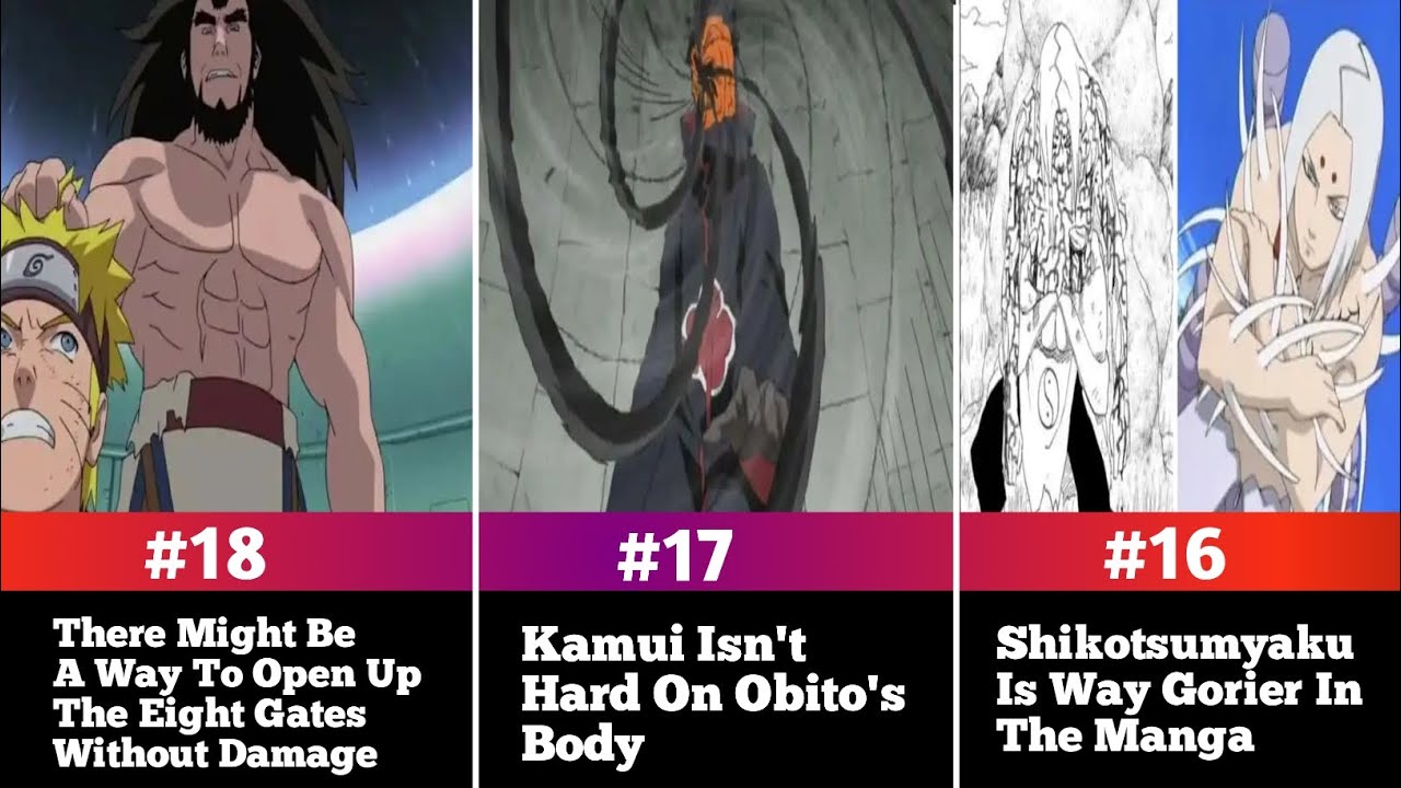 HIDDEN Things You Don't Know About Jutsu in Naruto/Boruto - YouTube