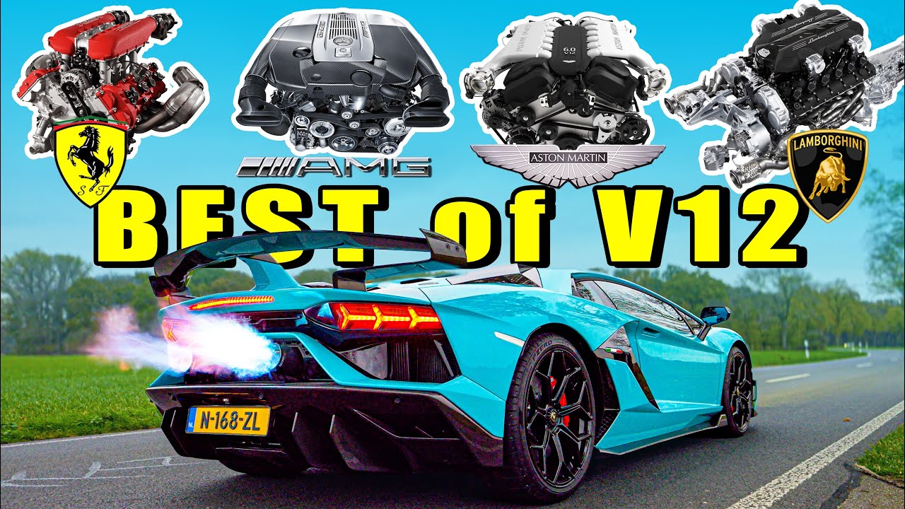 BEST of V12 // INSANE SOUNDS of the most BEAUTIFUL ENGINES EVER MADE ...
