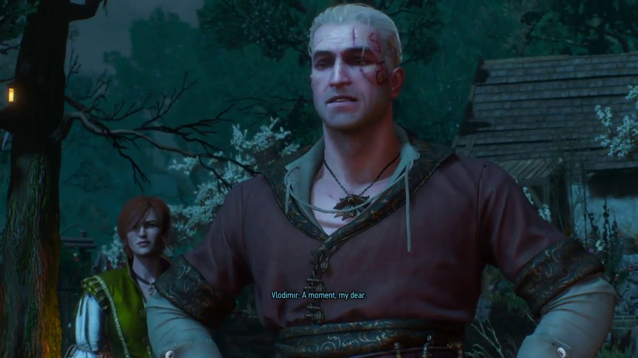 Witcher 3 - Wooden fence weapon at the wedding (Three Brave Brothers ...