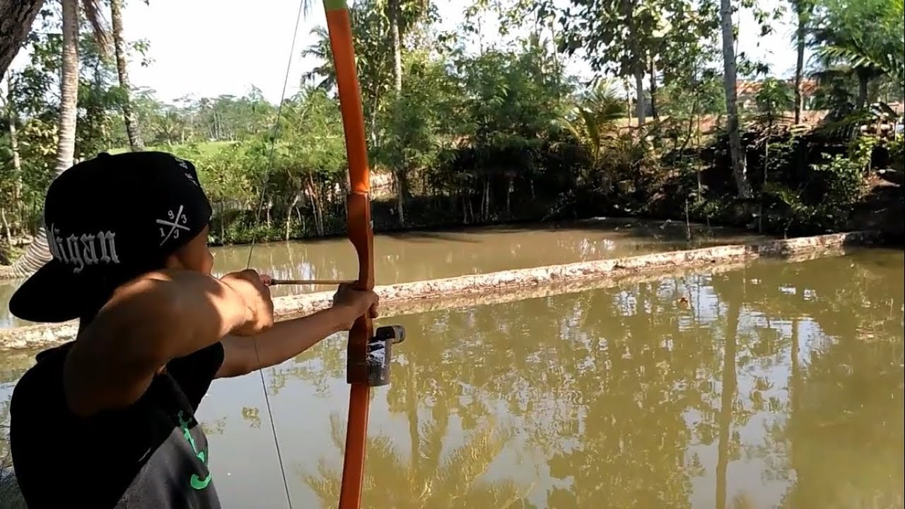 Memanah ikan dengan busur - YouTube