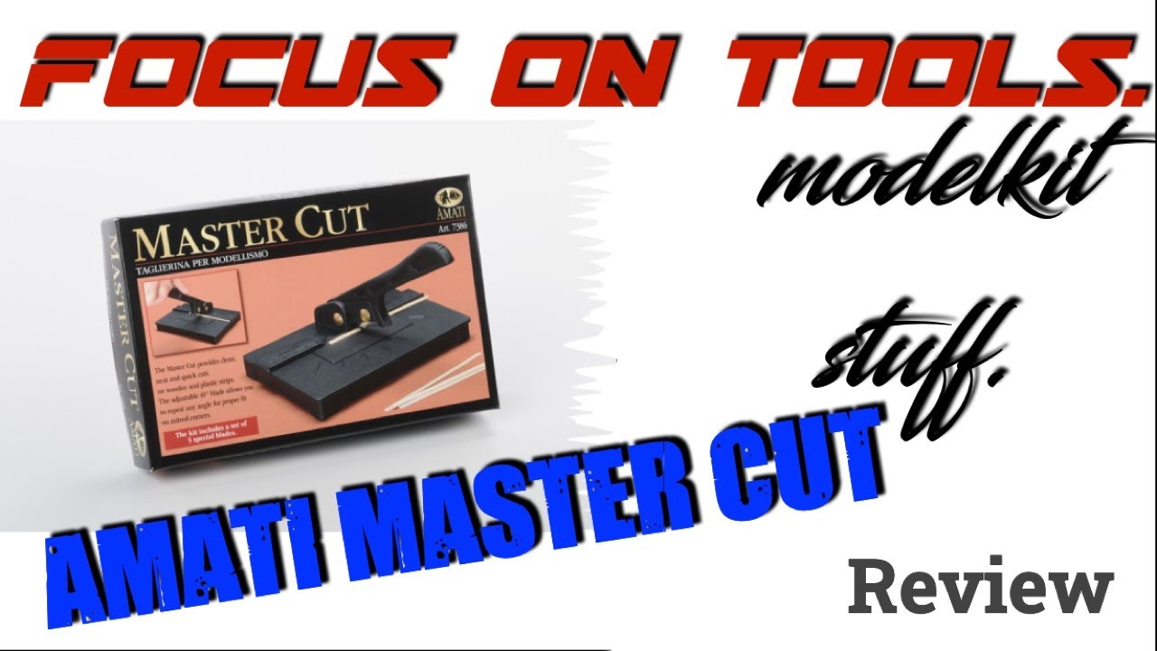 Focus on tools, the Amati Master cut, assembly and review - YouTube