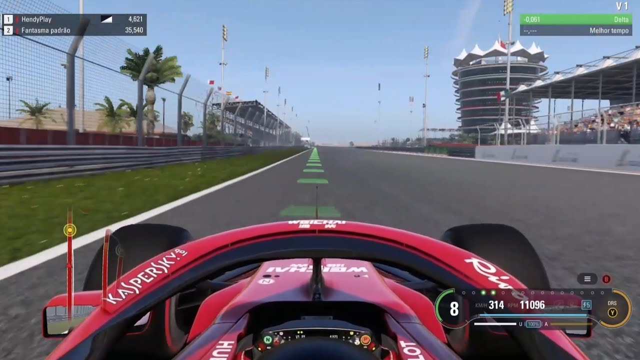 Camera Onboard F1 2018 Ferrari GP Bahrein - YouTube