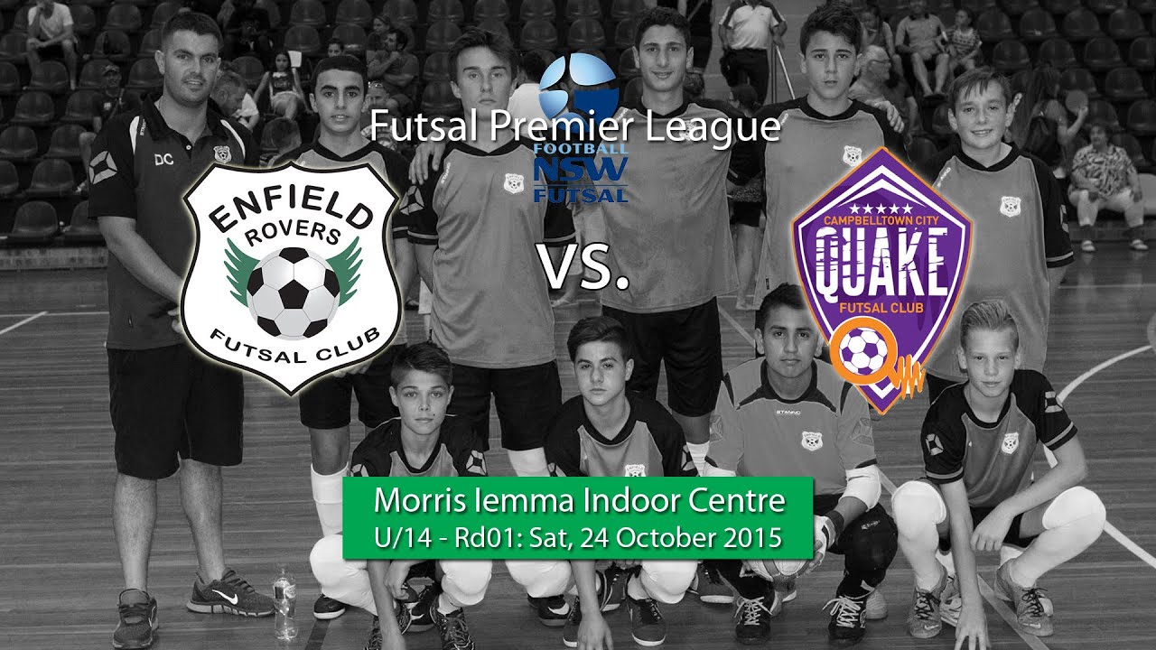 Rd01: U/14 Enfield Rovers (2015-16 FNSW Futsal Premier League) - YouTube