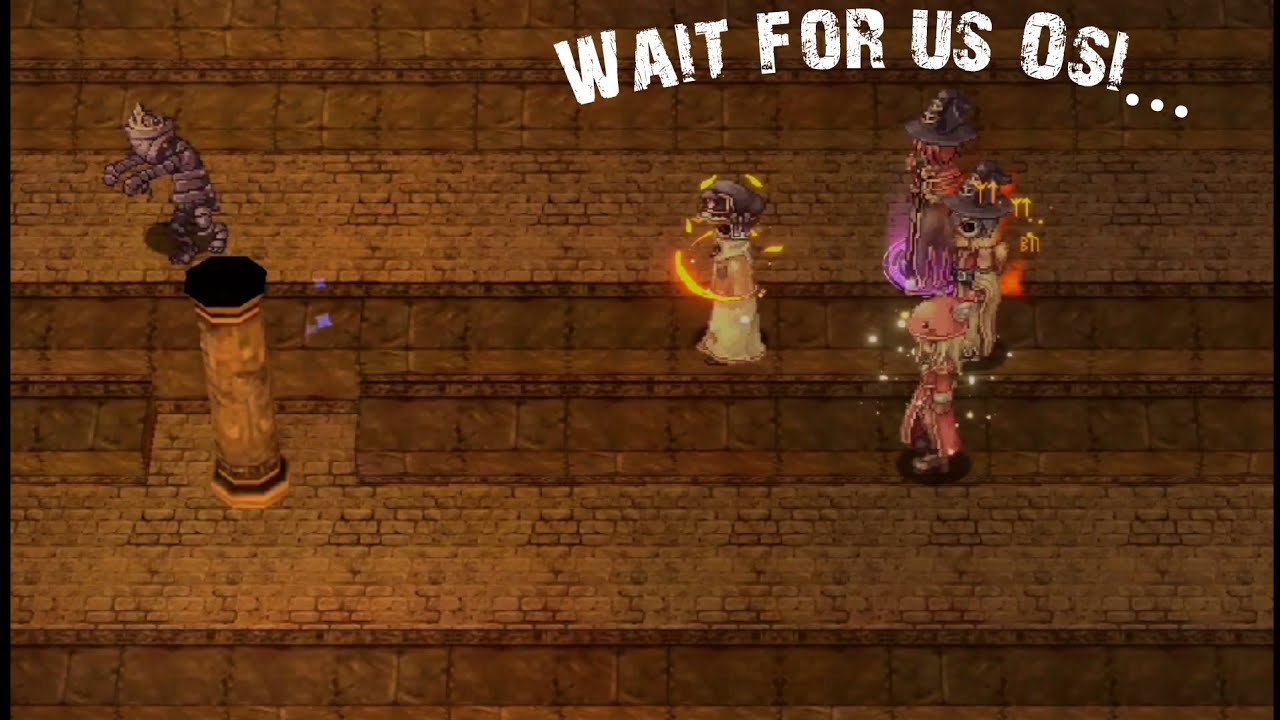 Ragnarok:The Lost Memories Osiris vs Mage team+Guild Buff+Positioning ...