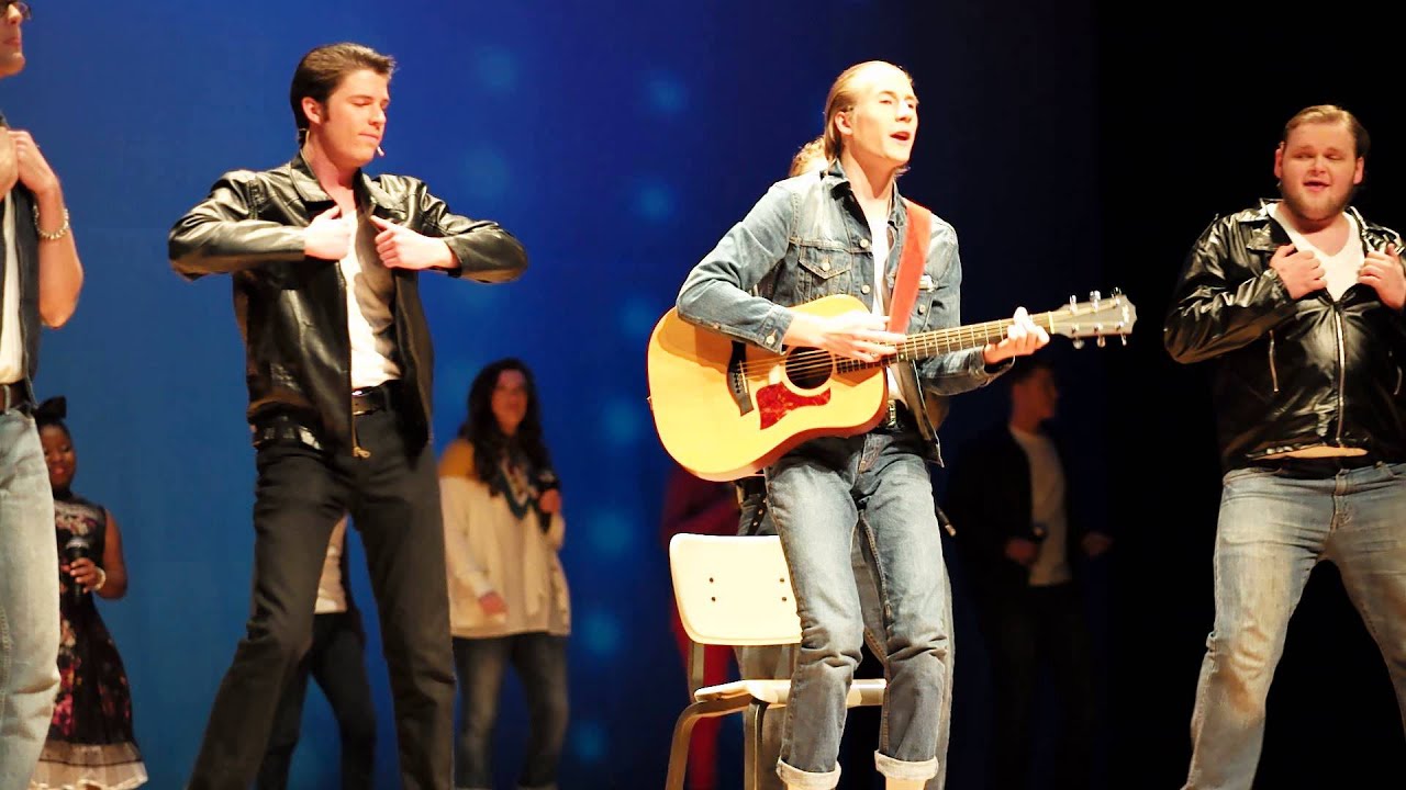"Those Magic Changes" - Grease -- Wallace College -- Will Spencer - YouTube