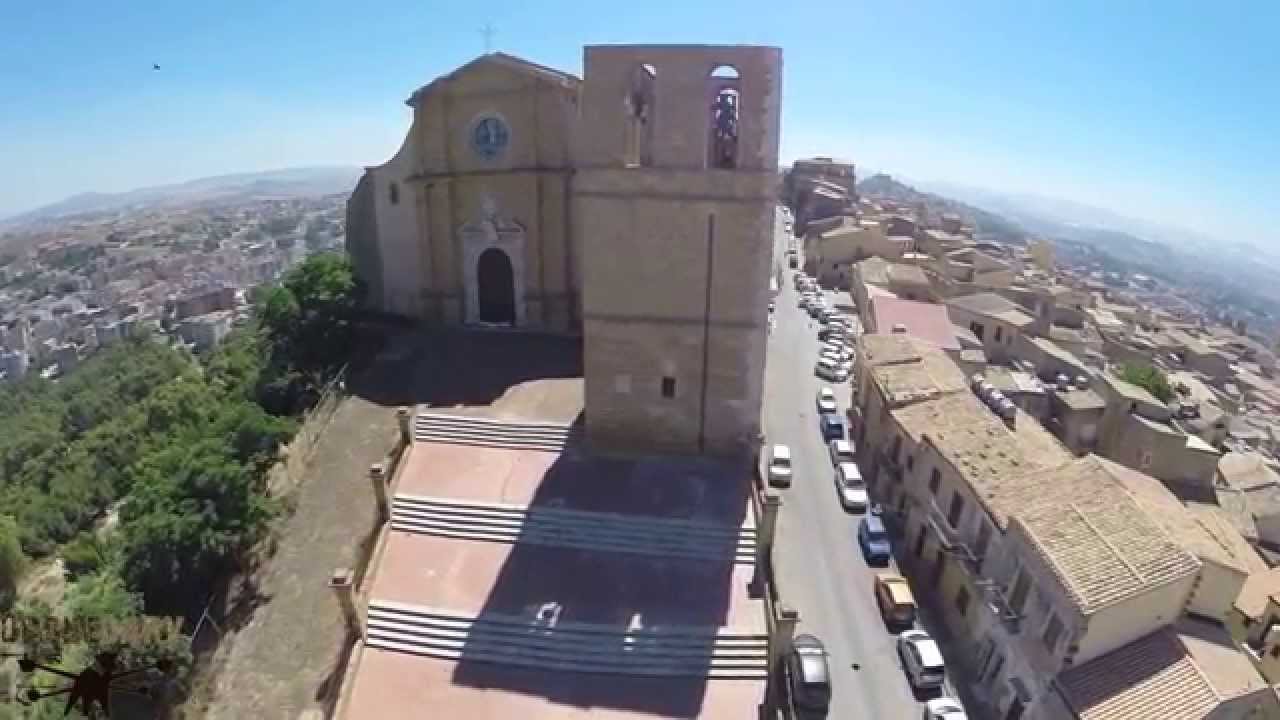 Riprese aeree Drone in volo Duomo di Agrigento - Cattedrale di San ...