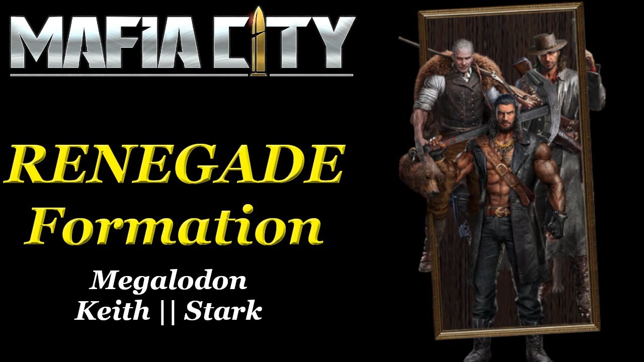 Megalodon, Keith, Stark ||🔥Renegade Formation, Medallion 🔥Mafia City ...