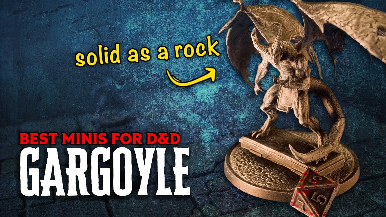 GARGOYLE -- 3D Printing the D&D Monster Manual - Tabletop Miniatures ...