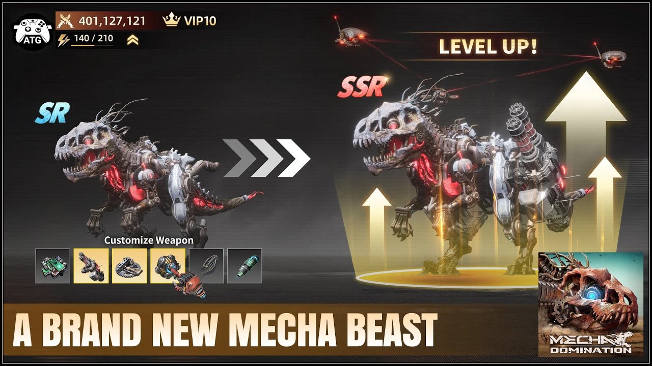 Mecha Domination: Rampage (ATG) Android, iOS Gameplay #onepluspad - YouTube