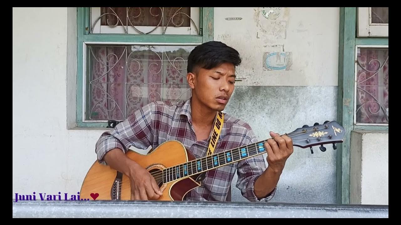 Juni Vari Lai( Oasis Thapa) Cover song|| with lyrics|| By Mohan Bucha Magar - YouTube