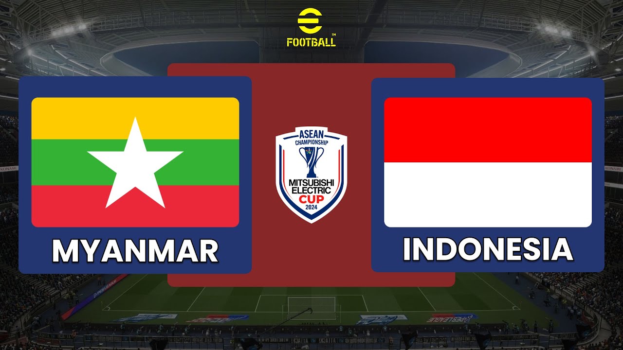 INDONESIA vs MYANMAR | AFF ASEAN CUP 2024 (Away) - YouTube