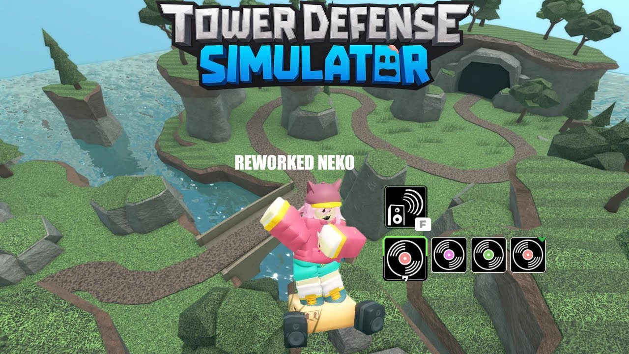 REWORKED NEKO DJ GAMEPLAY! | Tower Defense Simulator - YouTube