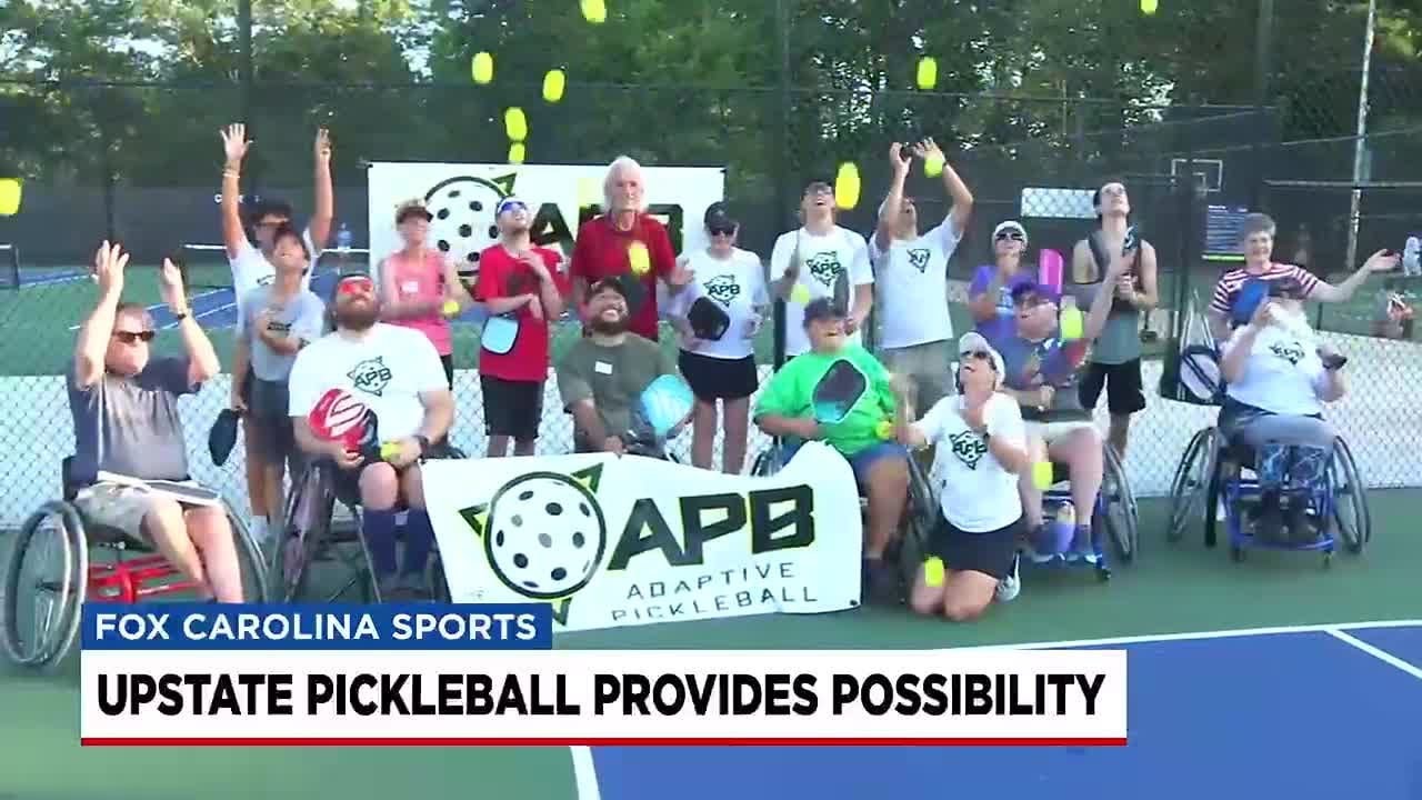 Adaptive pickleball ‘changes lives’ in Upstate - YouTube