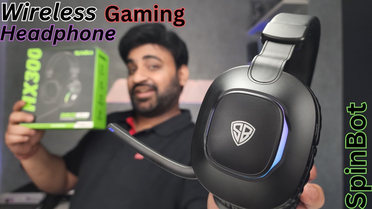 Best Wireless Gaming Headphone | SpinBoat HX300 - YouTube