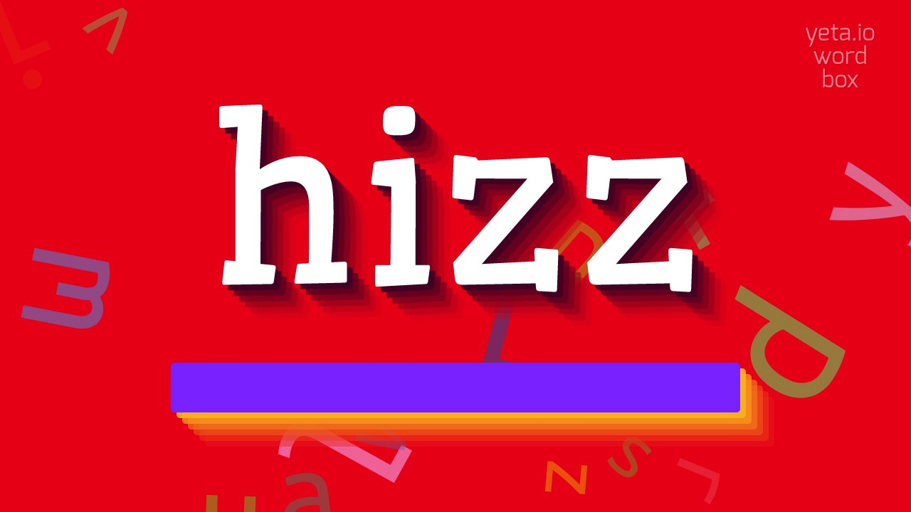 How to say "hizz"! (High Quality Voices) - YouTube