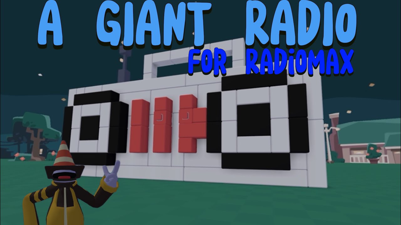 I Built a GIANT RADIO For @therealradiomax!!! - YouTube