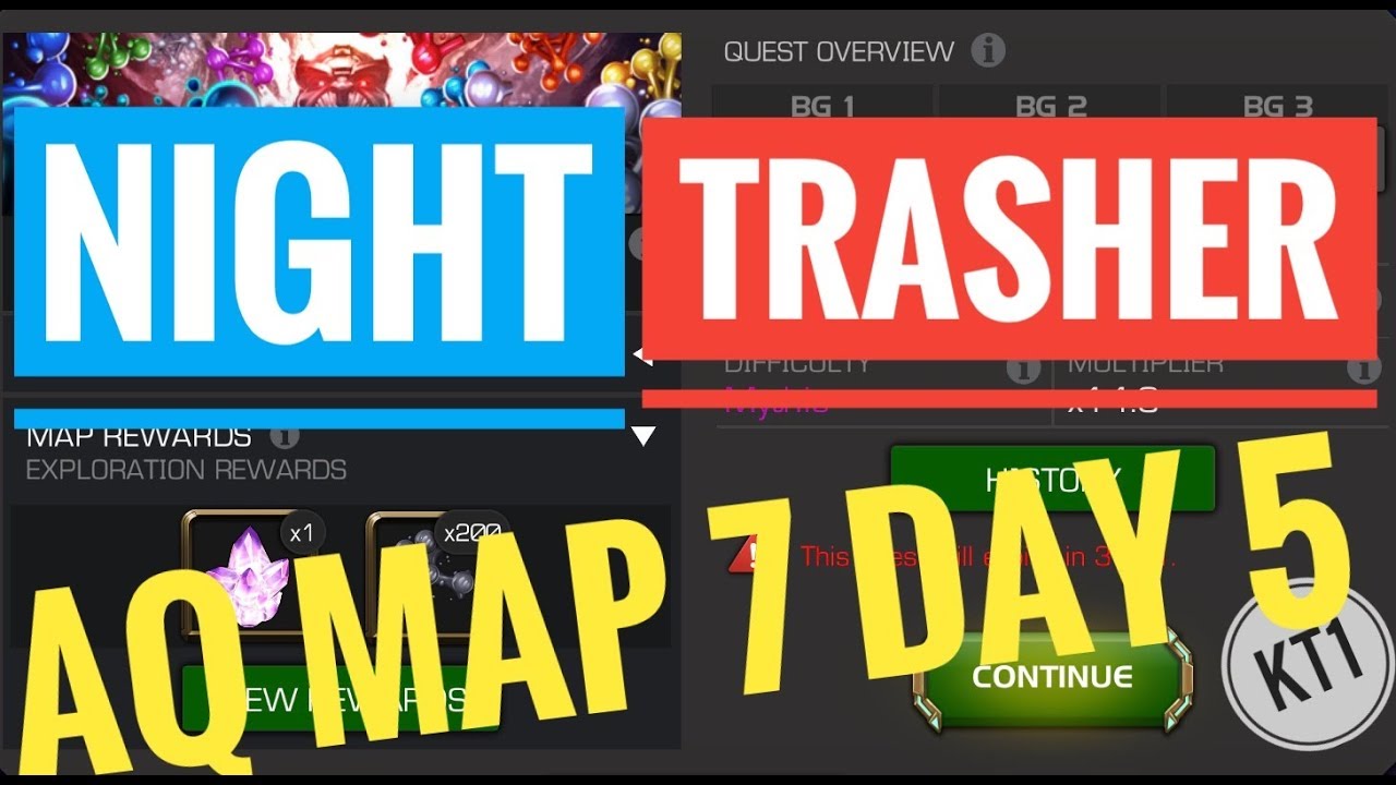 Full Run Aq Map7 - Feat. Night Trasher + Kabam Bugs! - YouTube