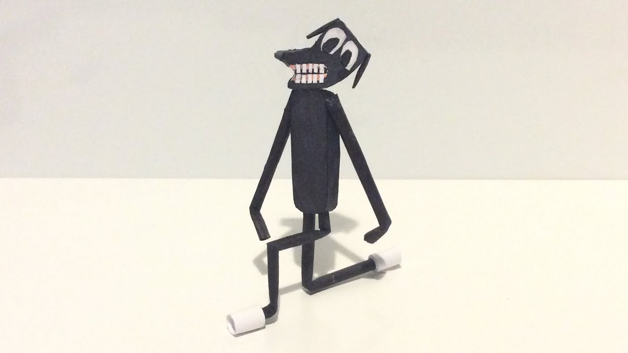 How to Make Paper Cartoon Dog - YouTube