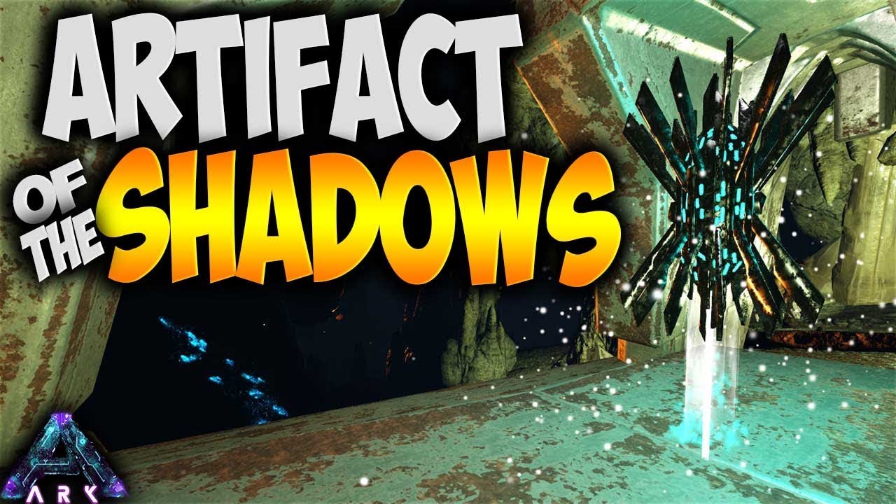 ARTIFACT OF SHADOWS & HIDDEN GROTTO CAVING! (Ark Survival Evolved ...