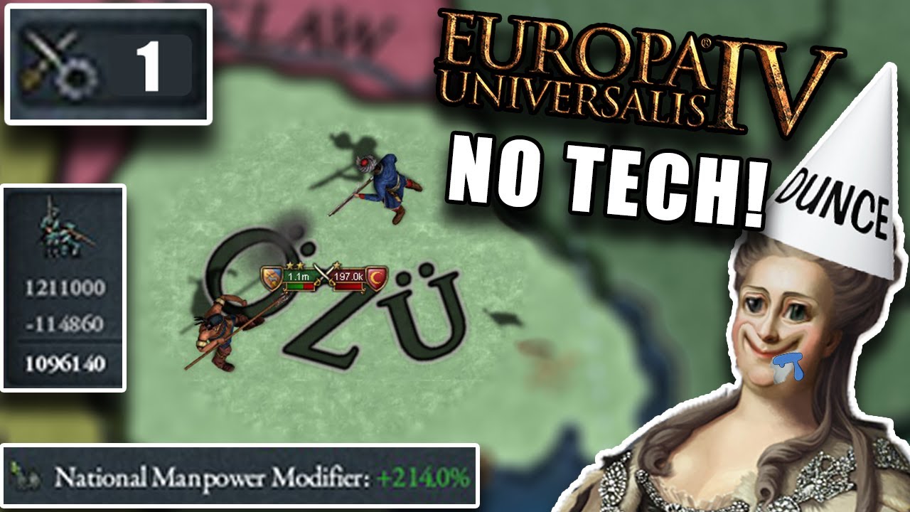 EU4 but i'm on military tech 1... - YouTube