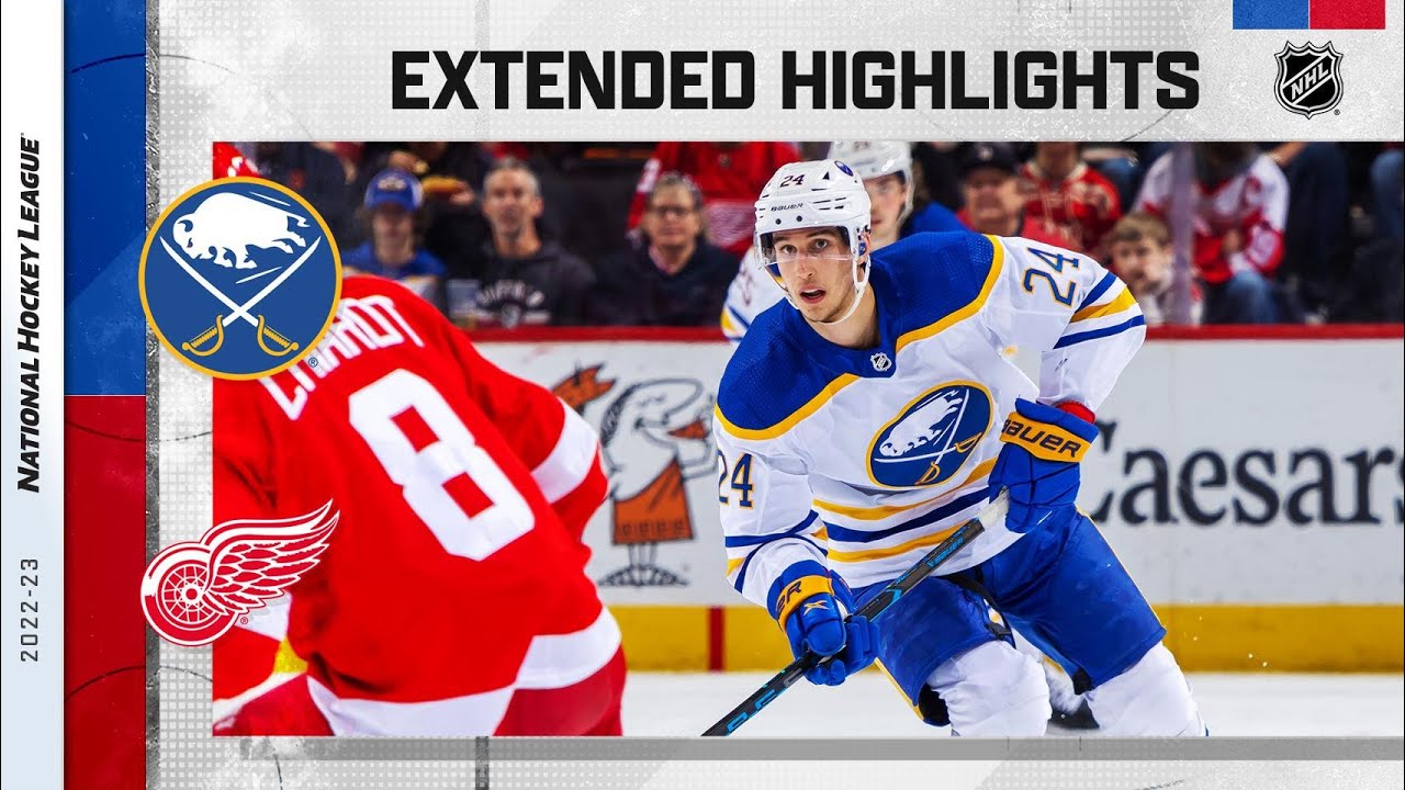 Buffalo Sabres vs. Detroit Red Wings Apr 6, 2023 HIGHLIGHTS - YouTube