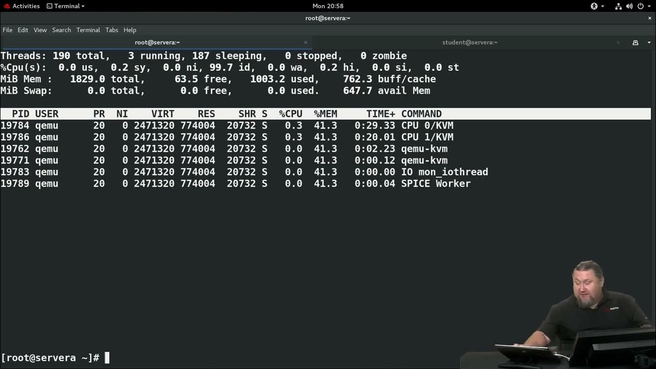 RH442 Red Hat Performance Tuning:Guided Exercise: Displaying Resources in Virtual and Cloud ...