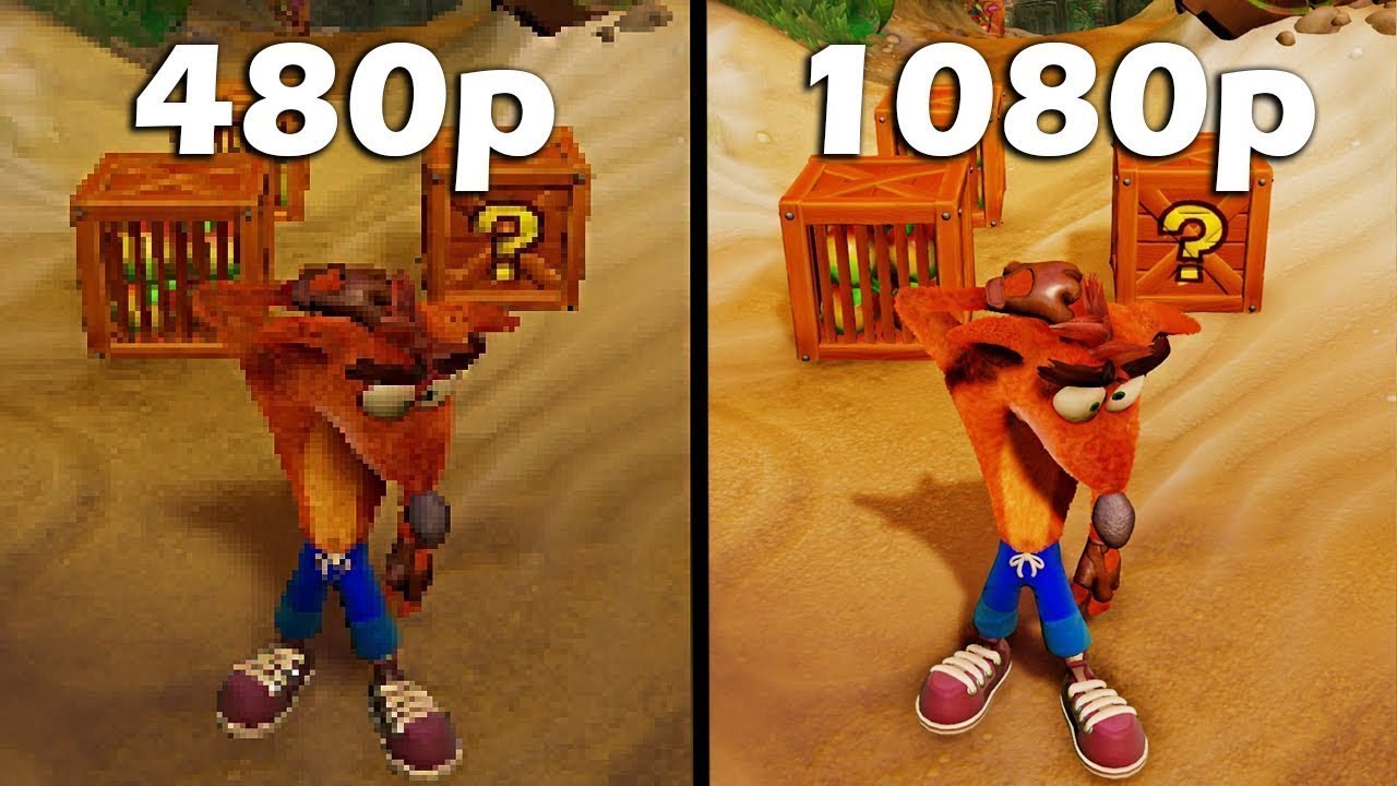 Crash Bandicoot N Sane Trilogy Low Graphics Mod Pobreza Mod YouTube