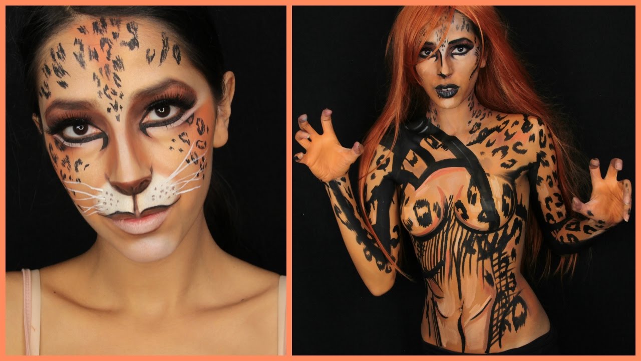Snapchat Leopard Makeup Tutorial - YouTube