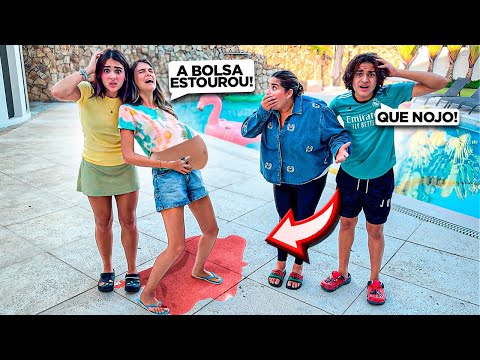 A BOLSA DA MARIANA  GRÁVIDA ESTOUROU - VAI NASCER ?