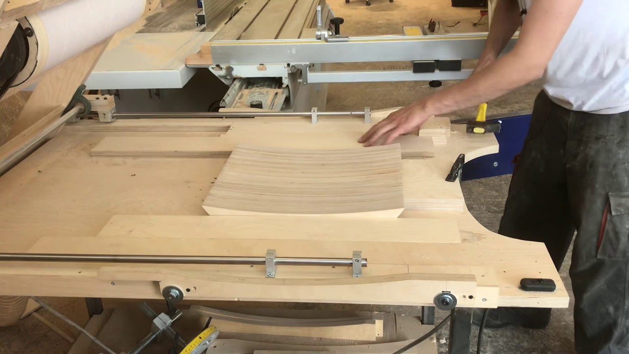 DIY sander for curved surfaces - YouTube